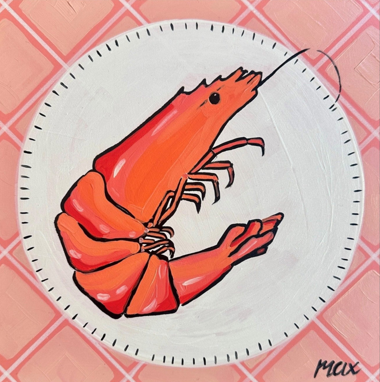 Fran Max - Baby Prawn - Rosa
