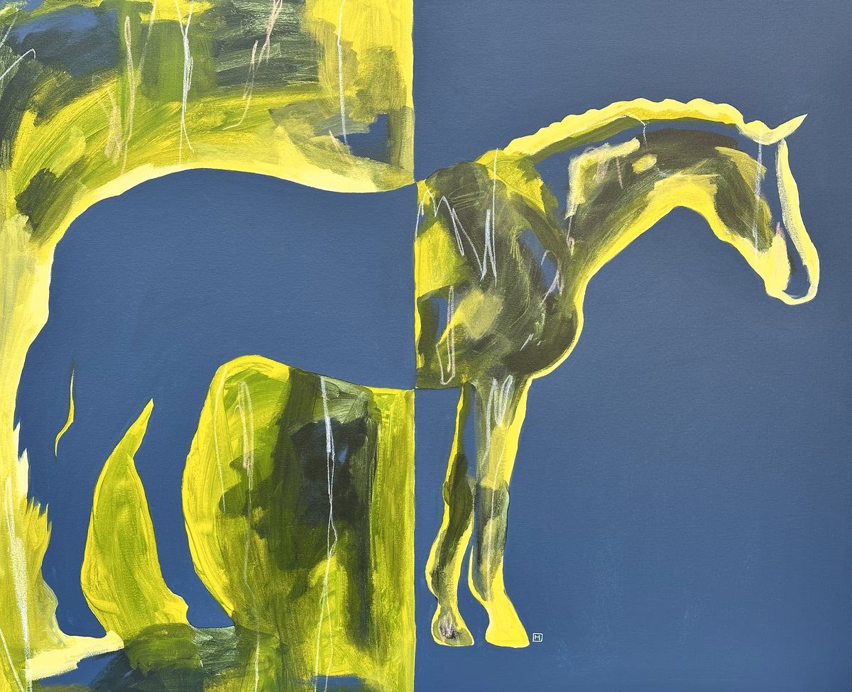 Harriet Links - Chelsea Horses Outside my Window – The Toowoomba Gallery