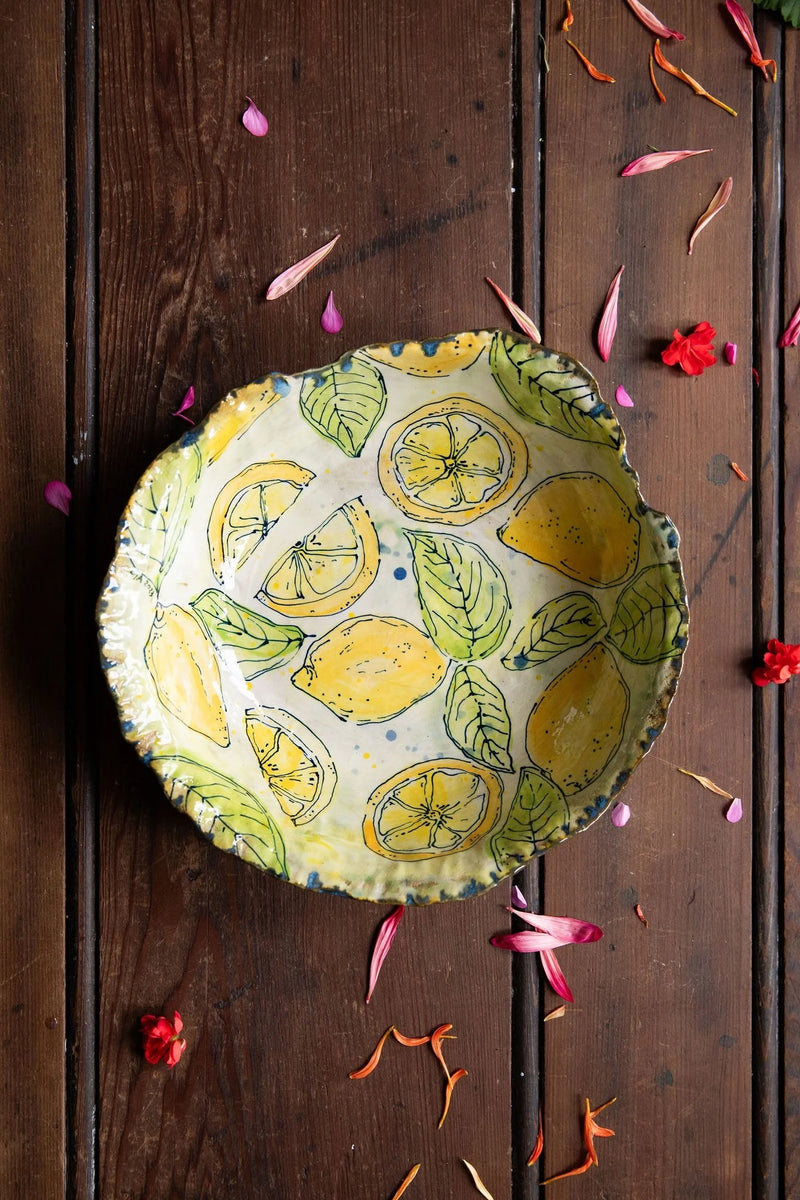 Pia Kuykhoven - Lush lemon bowl – The Toowoomba Gallery