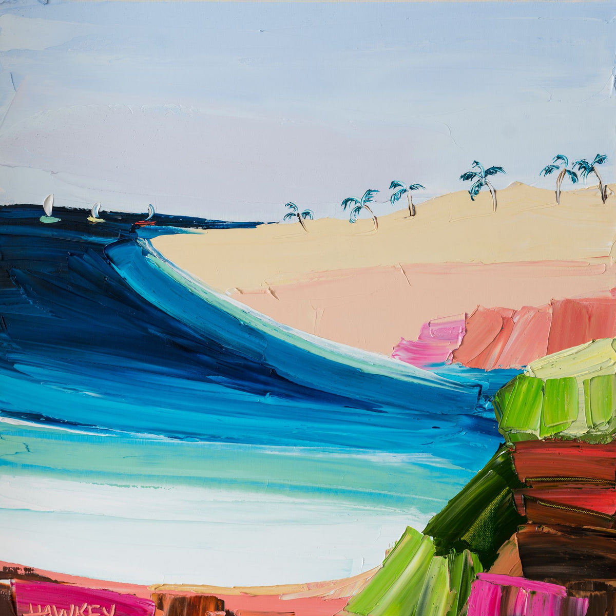 Angela Hawkey - Sandy Point – The Toowoomba Gallery