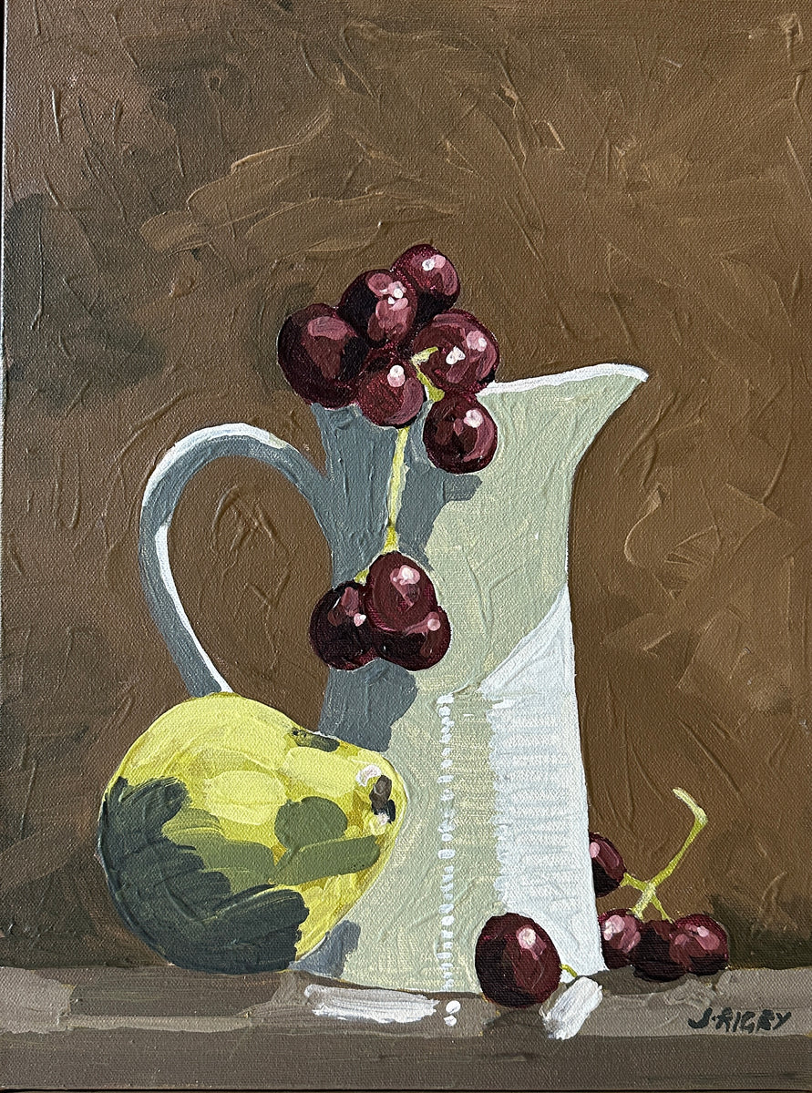 Jody Rigby - Grapes in a Jug – The Toowoomba Gallery